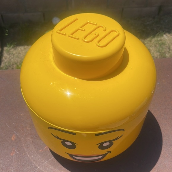 Lego | Accessories | Lego Head Girl Large Container Storage | Poshmark